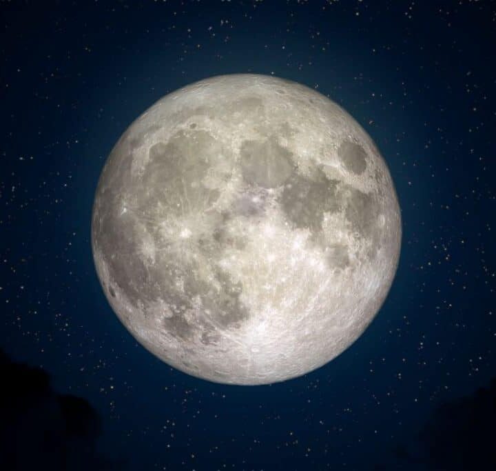 Lua hoje (16/05/2026, 14h24): fase Nova, 1% visível e em crescimento
