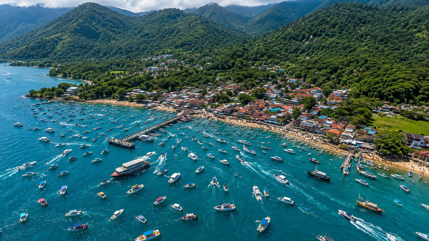 Conheça ilha grande amanhece entre incêndios, barcos bloqueando o cais ...